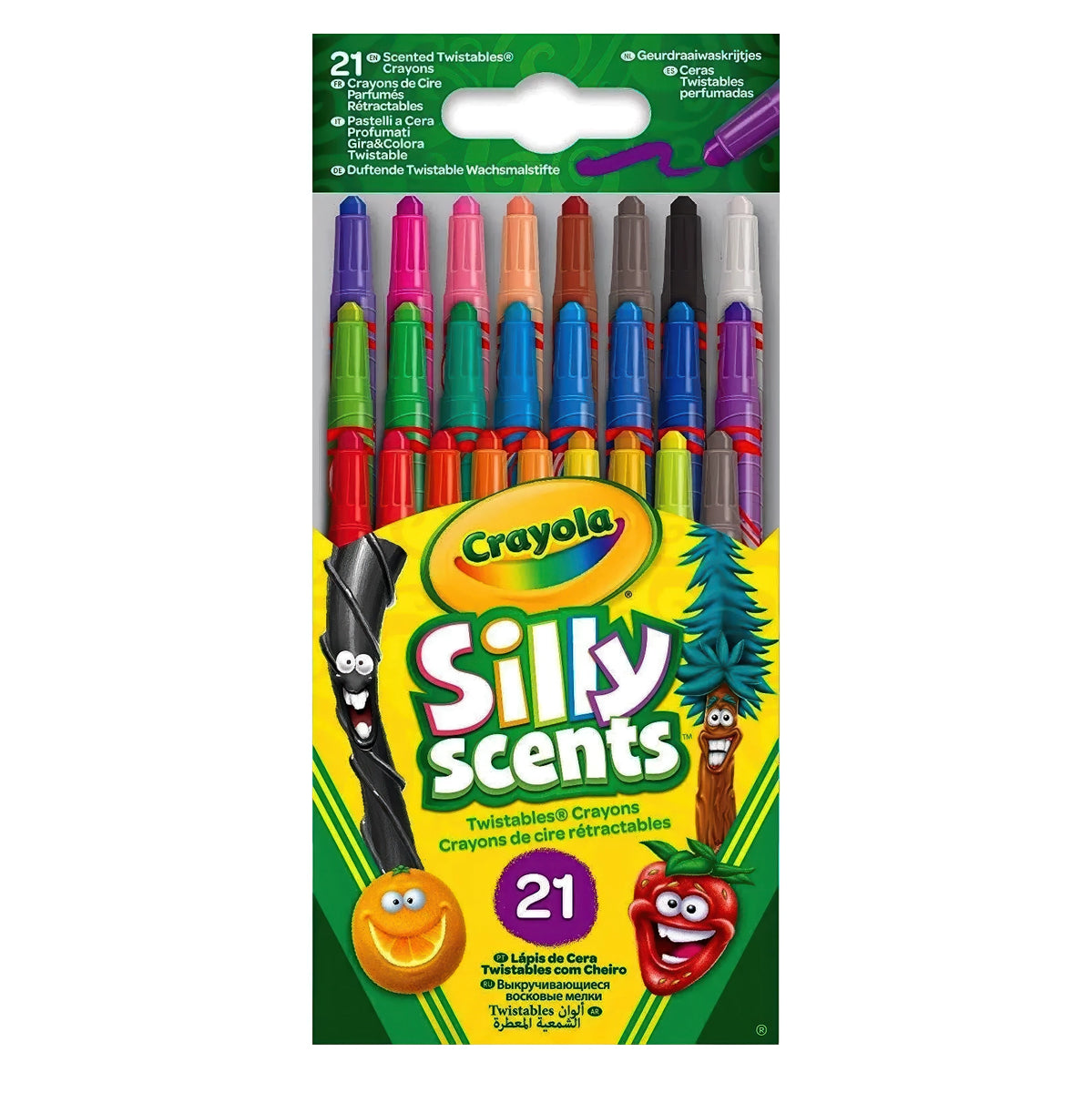 Crayola 21 Scented Mini Twistable Crayons – TOYBOX
