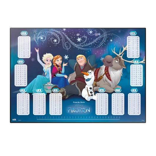 Official Frozen Multiplication Table Desk Mat – TOYBOX