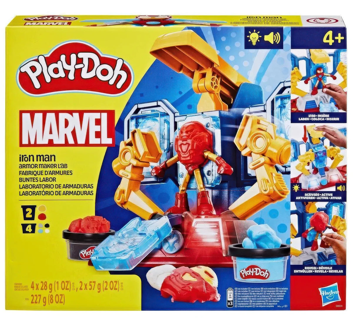 Play-doh Marvel Iron Man Armor Maker Lab | Buy Online at ♥️ TOYBOX