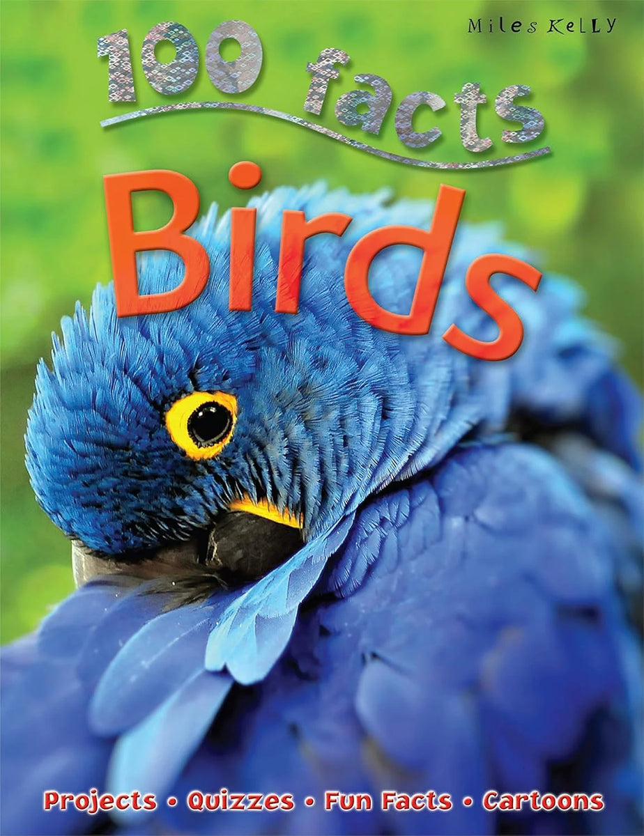100 Facts Birds - Paperback Book – TOYBOX
