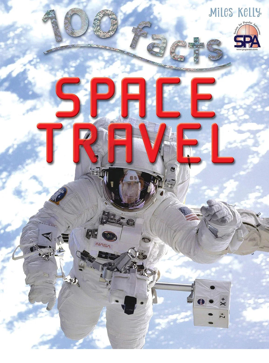 100 Facts Space Travel - Paperback Book – TOYBOX