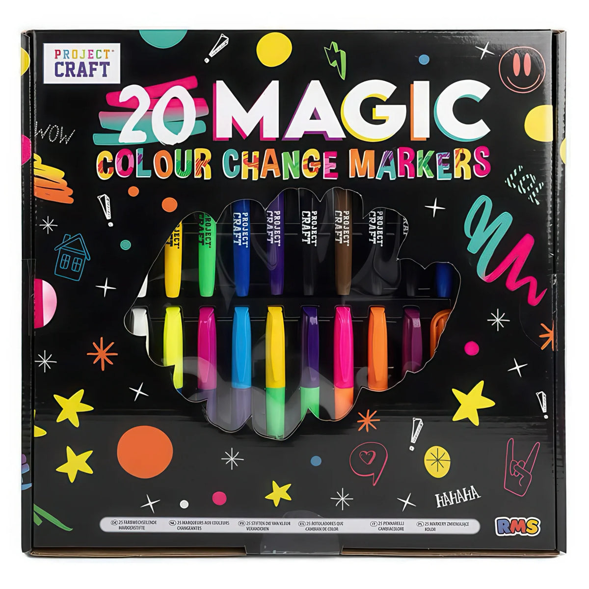 20 Magic Colour Change Marker Pens | Buy Online at ♥️ TOYBOX