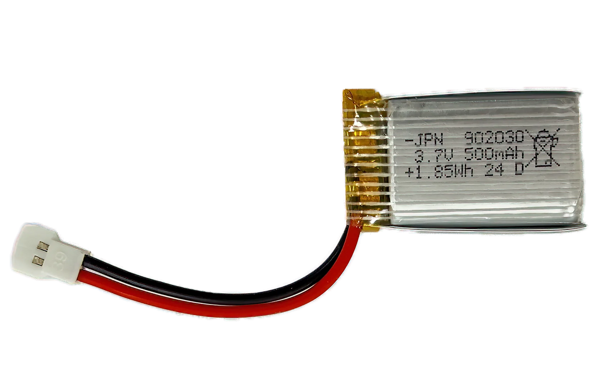 3.7V 500mAh 902030 Rechargeable LIPO Battery | Buy Online at ♥️ TOYBOX