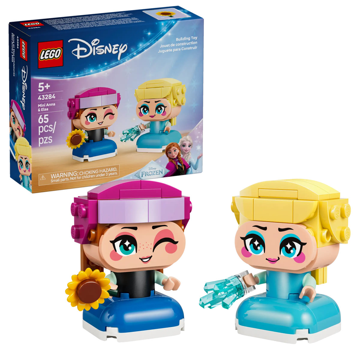 LEGO DISNEY 43284 Mini Anna & Elsa | Buy Online at ♥️ TOYBOX