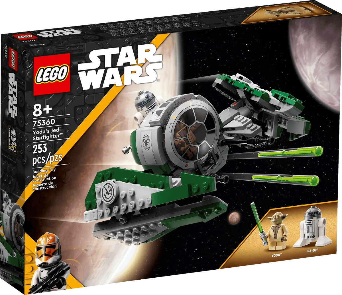 LEGO Star Wars 75360 Star Wars Yoda's Jedi Starfighter™ | Buy Online at ♥️ TOYBOX