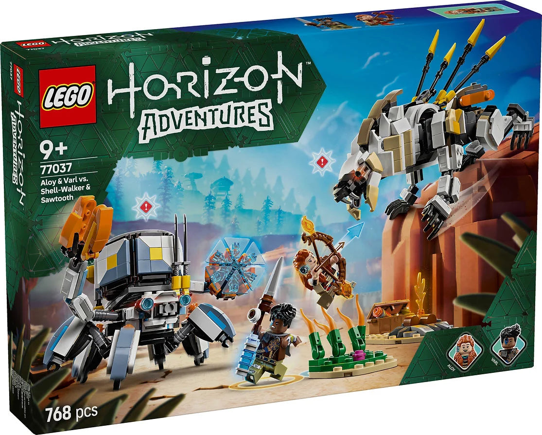 LEGO 77037 Aloy & Varl vs. Shell-Walker & Sawtooth – TOYBOX