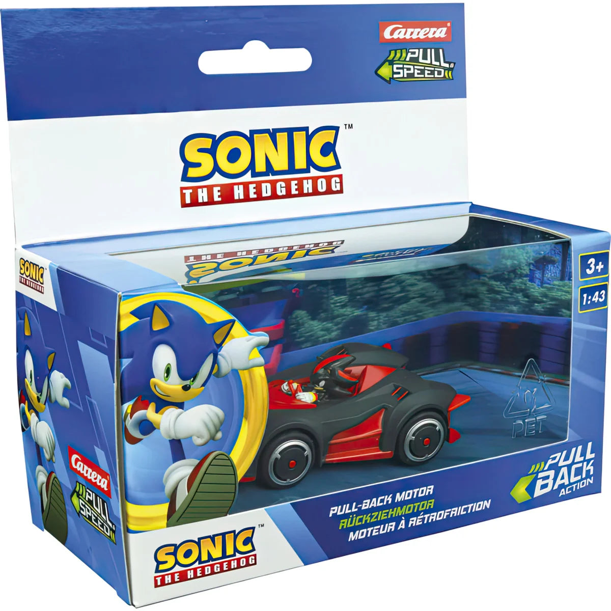 SONIC The Hedgehog Pull Speed Car - Assortment | Buy Online at ♥️ TOYBOX