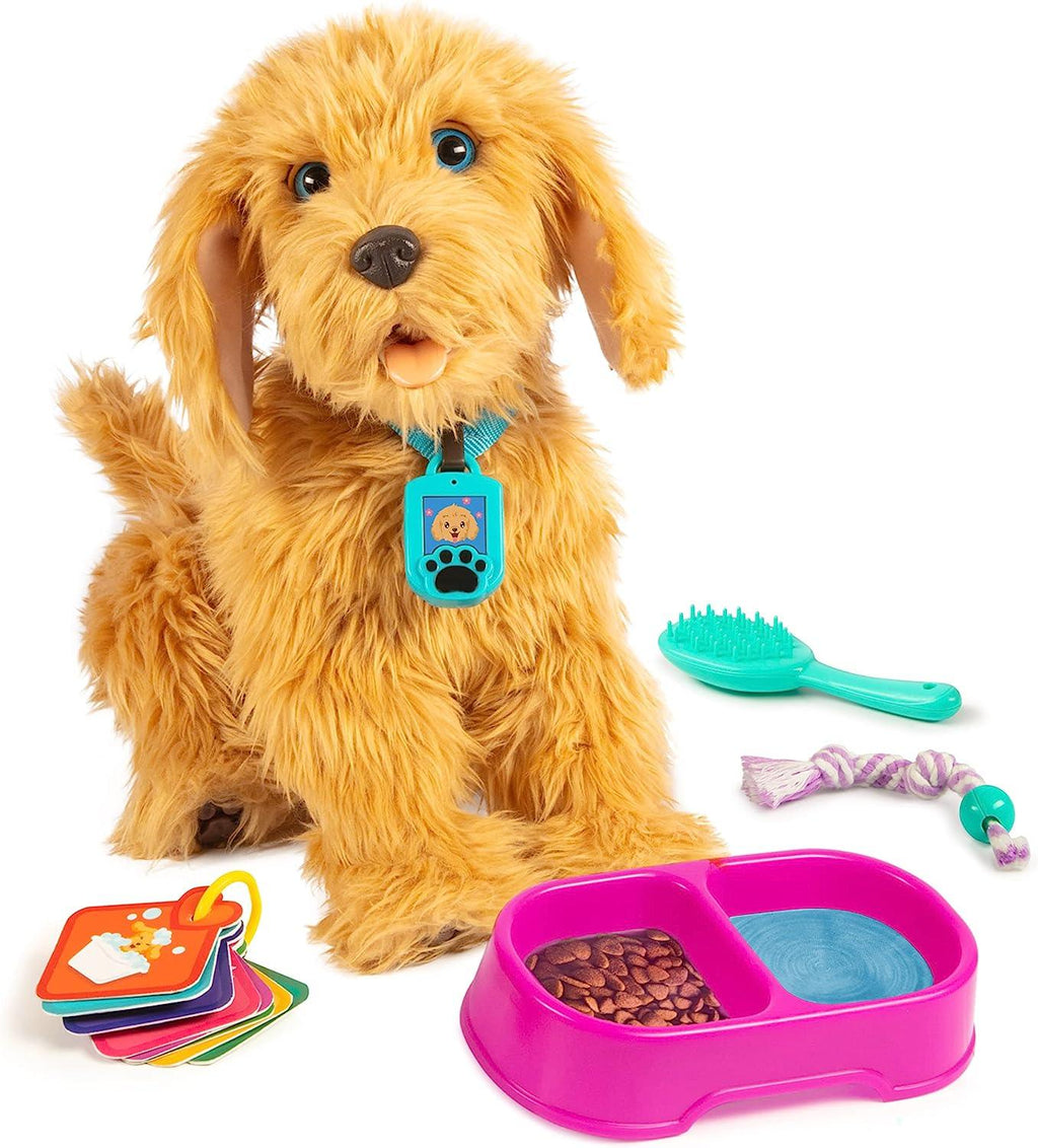 Sky Rocket My Fuzzy Friend Moji Interactive Labradoodle | ️ TOYBOX Cyprus