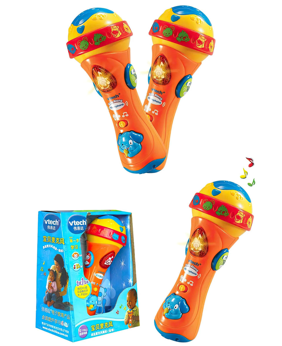 VTech Sing Along Microphone – TOYBOX