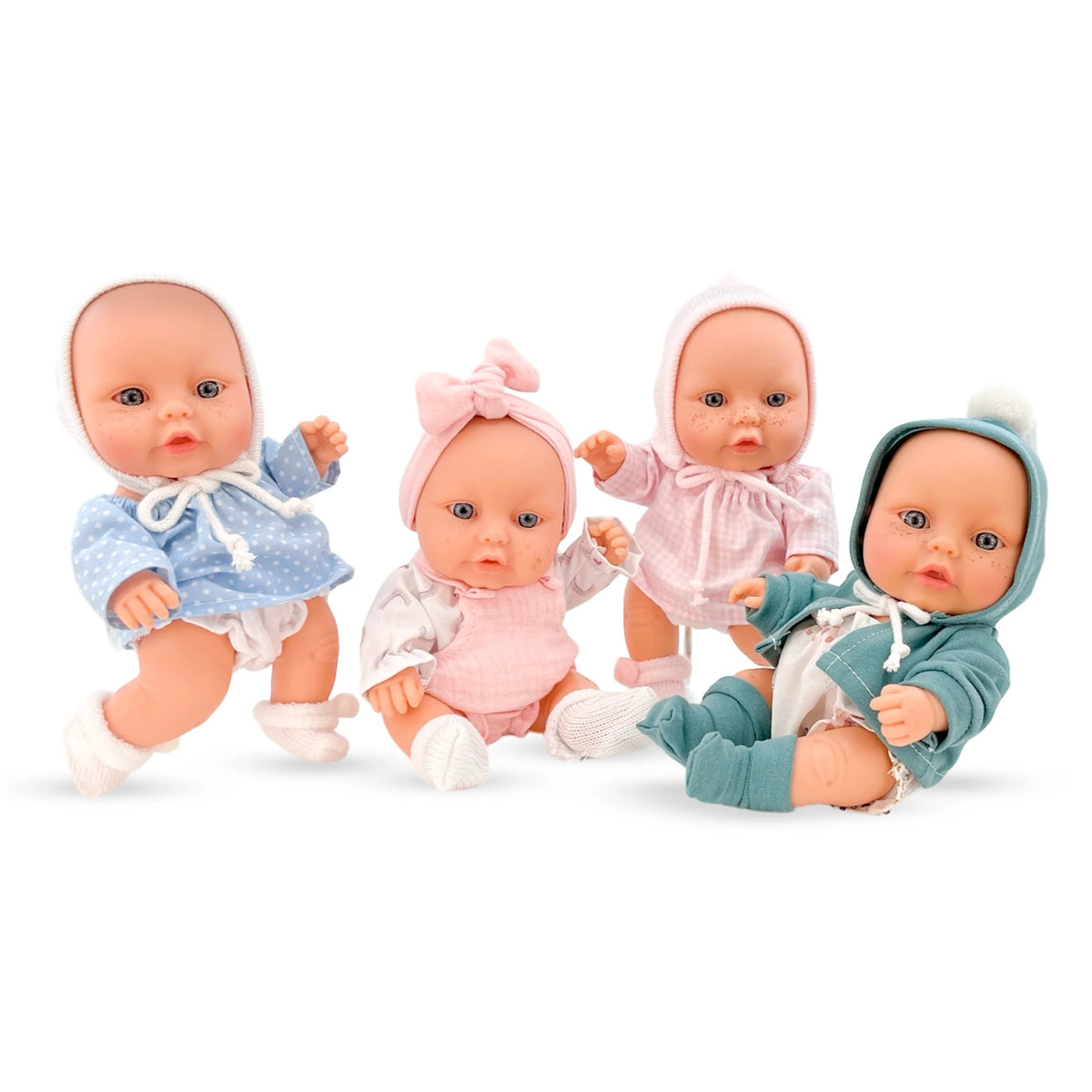 Berjuan Little Baby Boutique Doll 18cm without Hair - Assorted | Buy ...