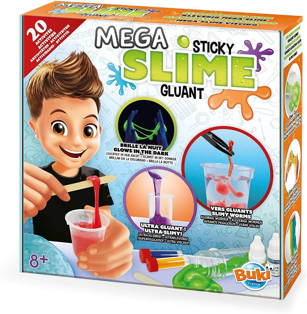BUKI France 2160 - Mega Sticky Slime – TOYBOX