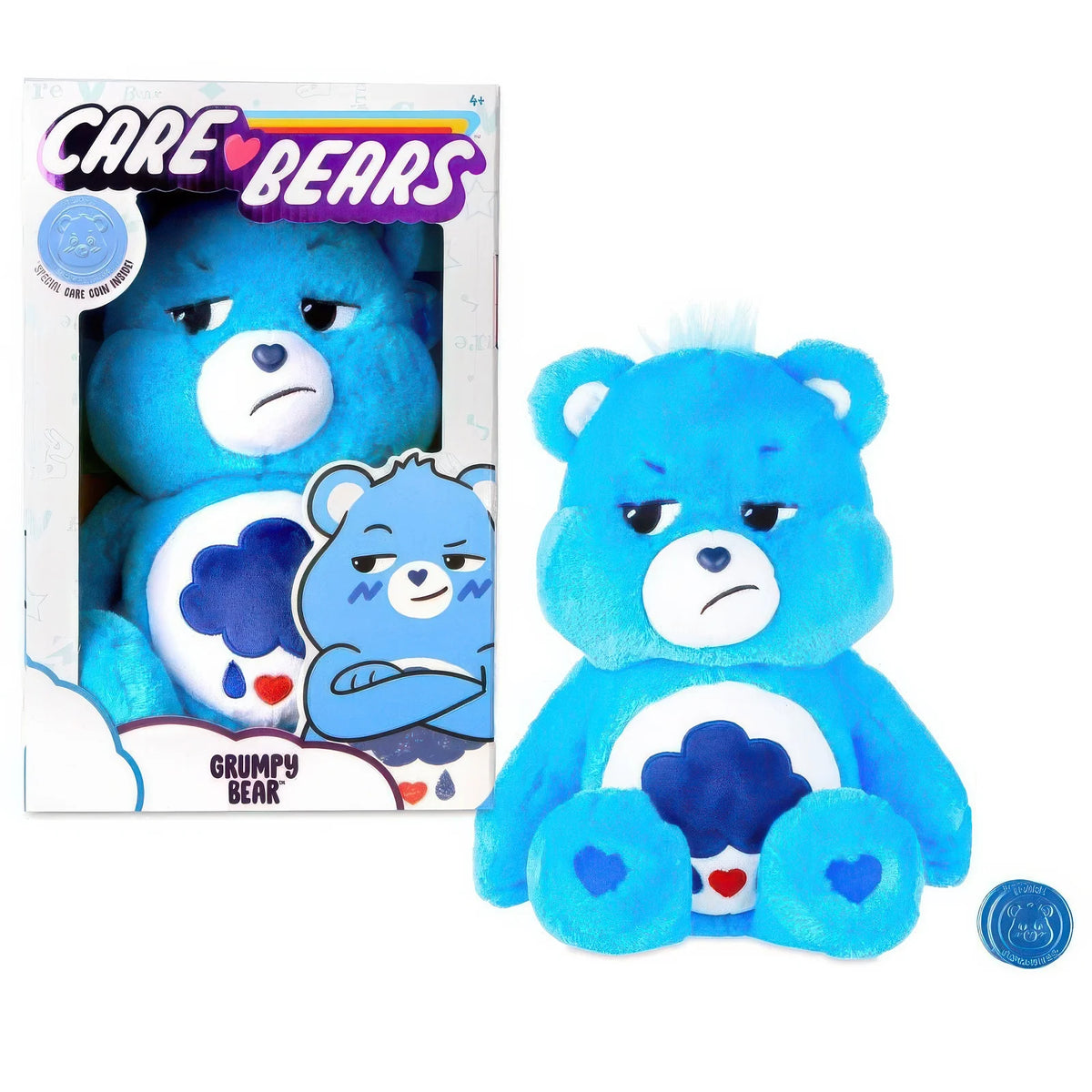 Care Bears 14 Inch - Grumpy Bear Soft Toy | Buy Online at ♥️ TOYBOX