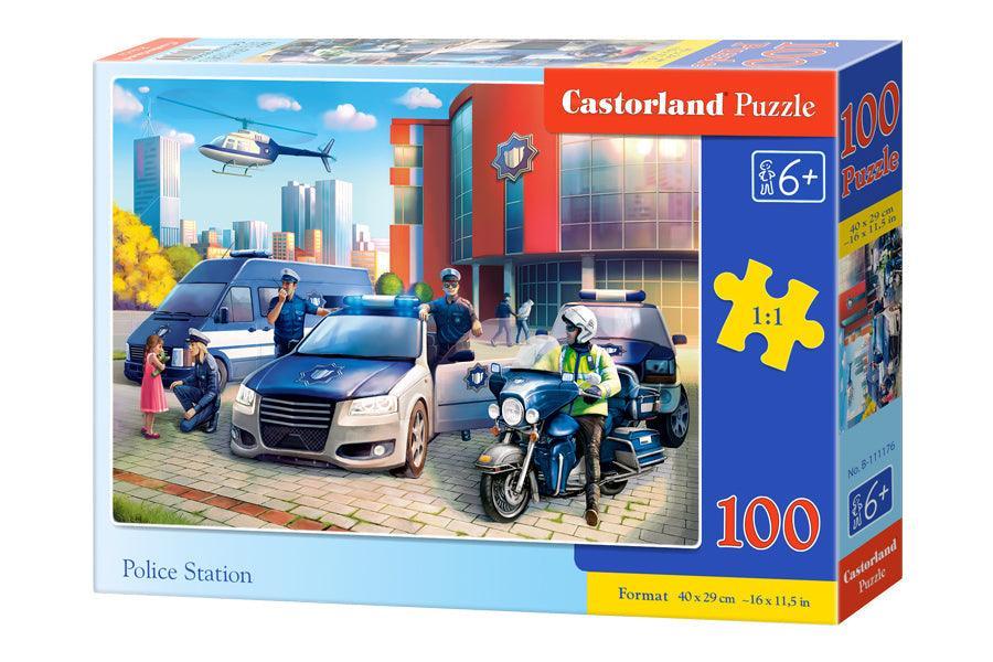 Castorland 100 Piece Jigsaw Puzzle - Police Station – TOYBOX