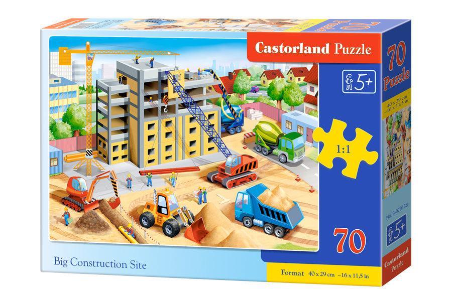 Castorland 70 Piece Jigsaw Puzzle - Big Construction Site – TOYBOX