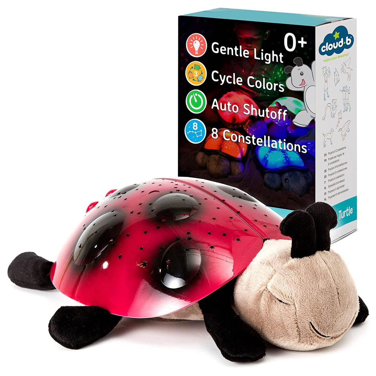 Cloud b Twilight Ladybug Nightlight Star Projector - Classic Night Lig ...