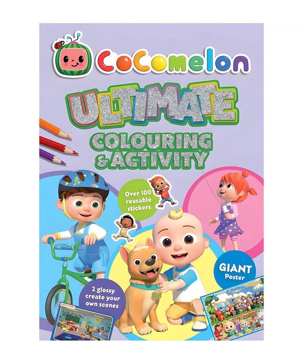 Cocomelon Ultimate Colouring and Activity Book – TOYBOX