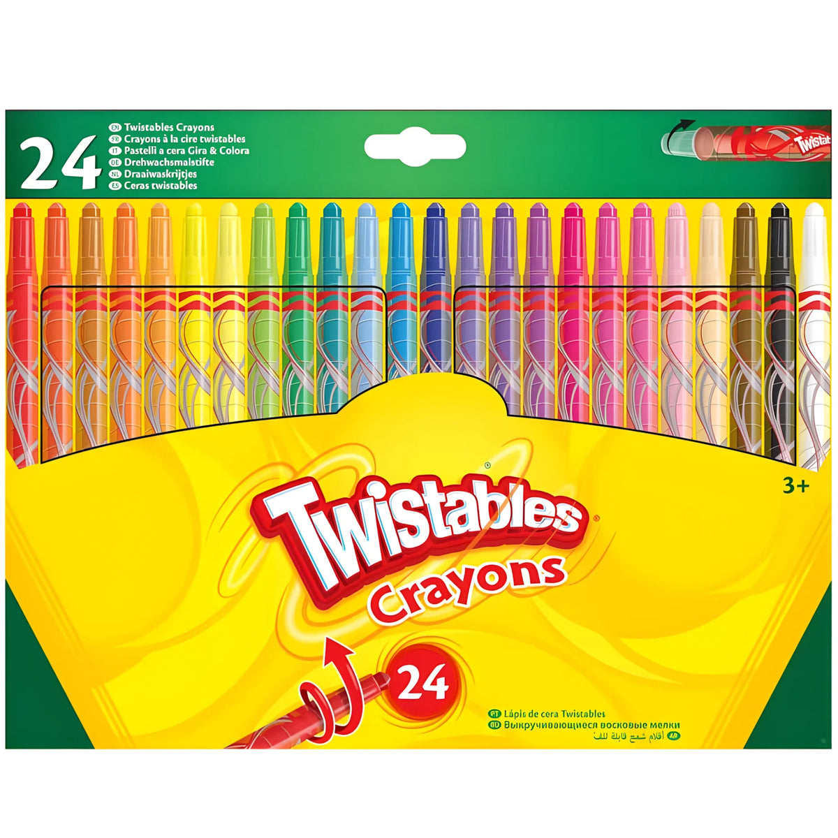 Crayola Twistables Crayon Set 24 Pack – TOYBOX