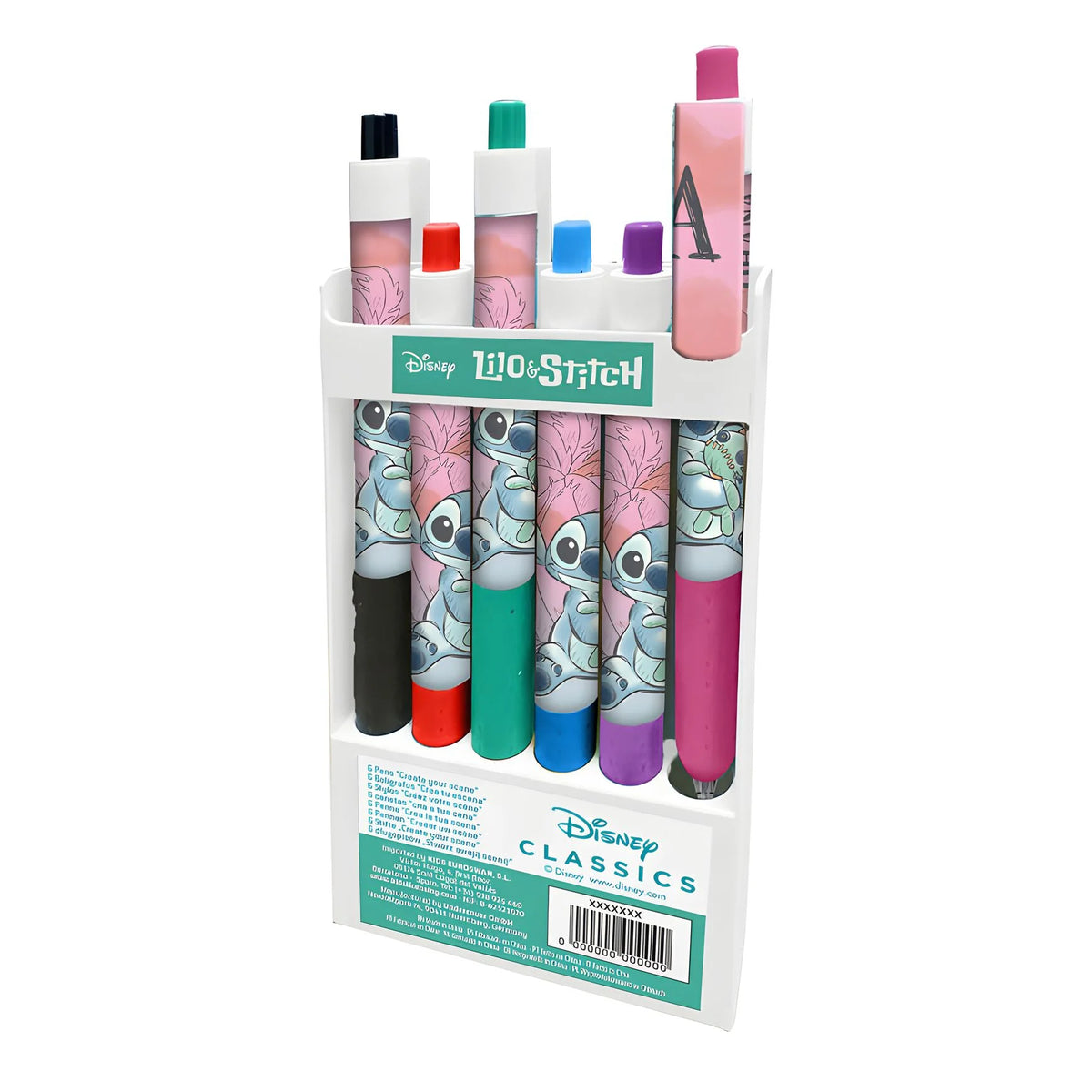 Disney Lilo & Stitch Colored Pens - 6 pieces – TOYBOX