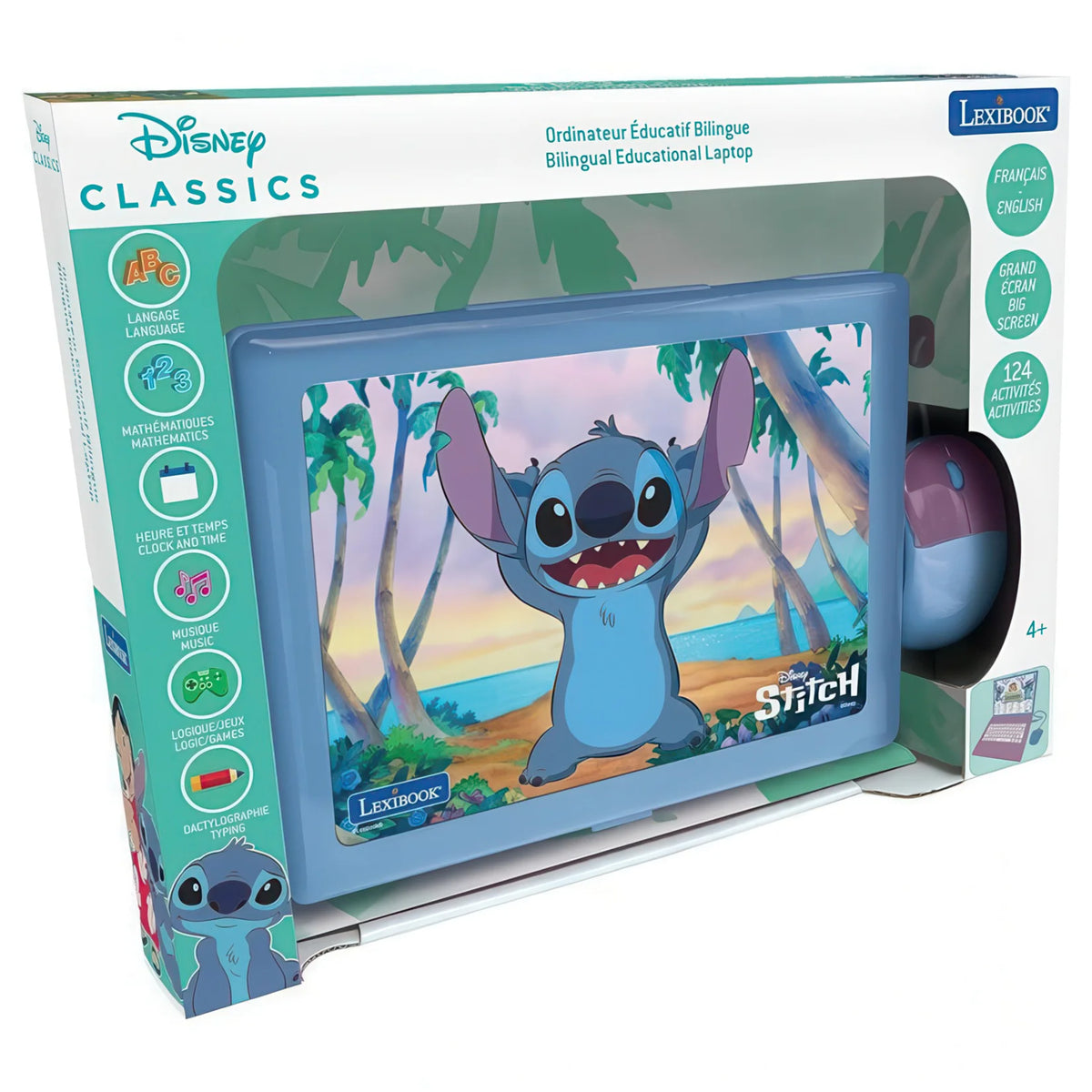 Disney Stitch Educational Bilingual Laptop | TOYBOX