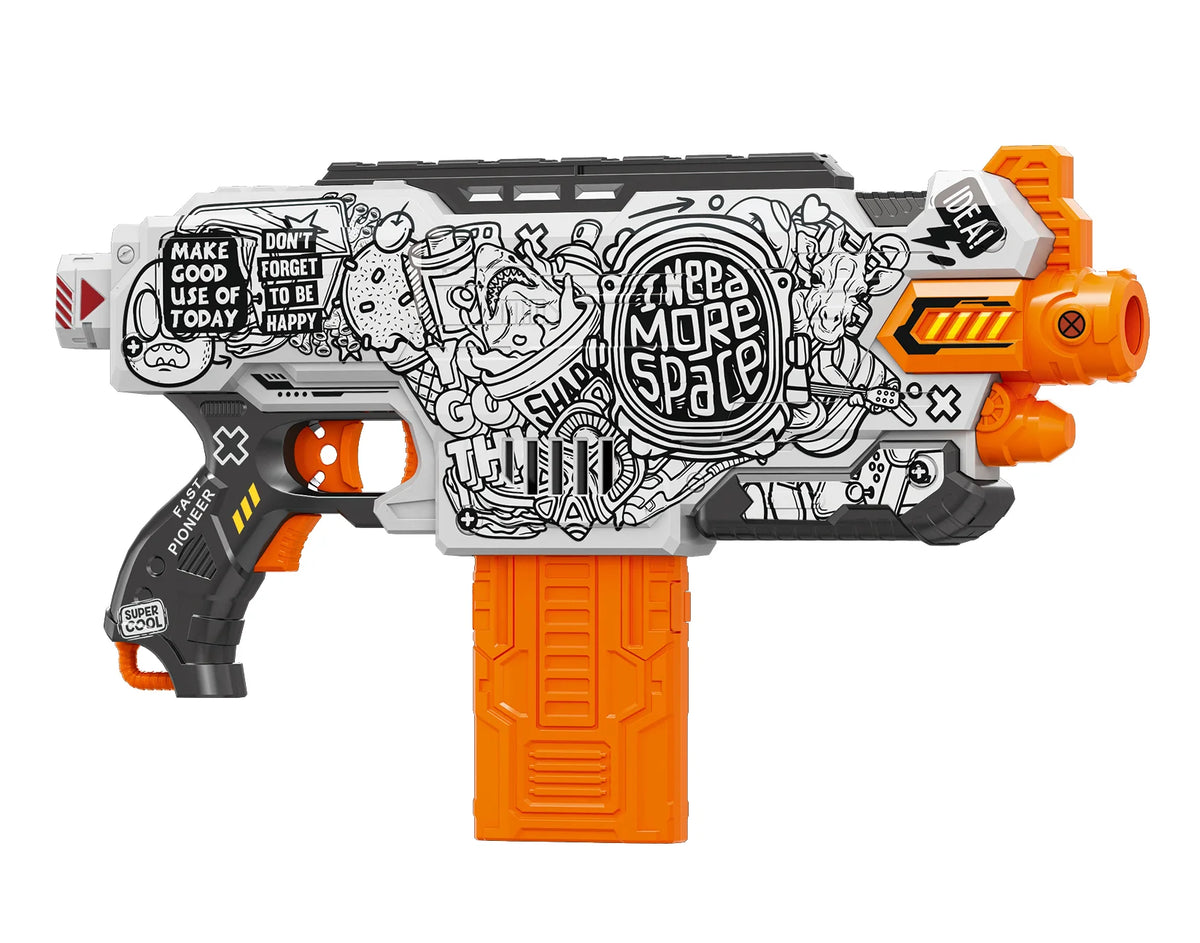 Fast Pioneer Electric Soft Bullet Toy Gun-Attached 12pcs Bullets – TOYBOX