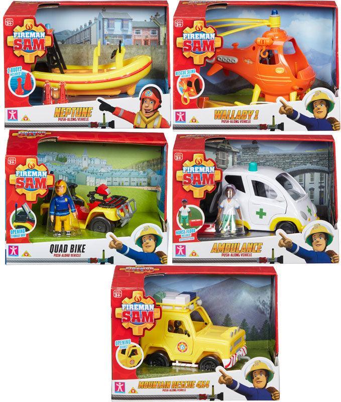 Fireman Sam Mini Vehicles - Assorted – TOYBOX