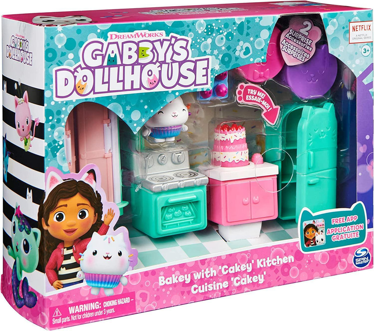 Gabby's Dollhouse Bakey with Cakey Kitchen | Buy Online at ♥️ TOYBOX