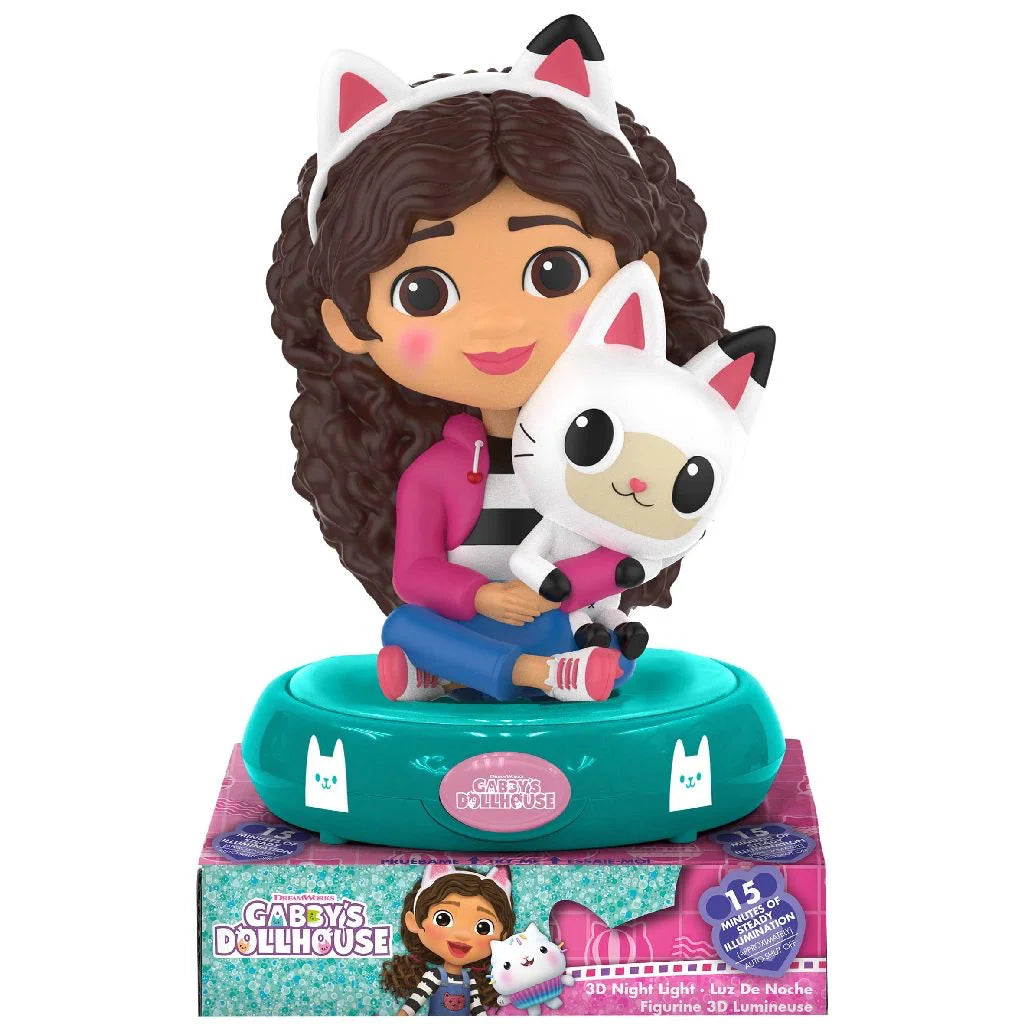 Gabby's Dollhouse 3D LED Night Light 25cm – TOYBOX