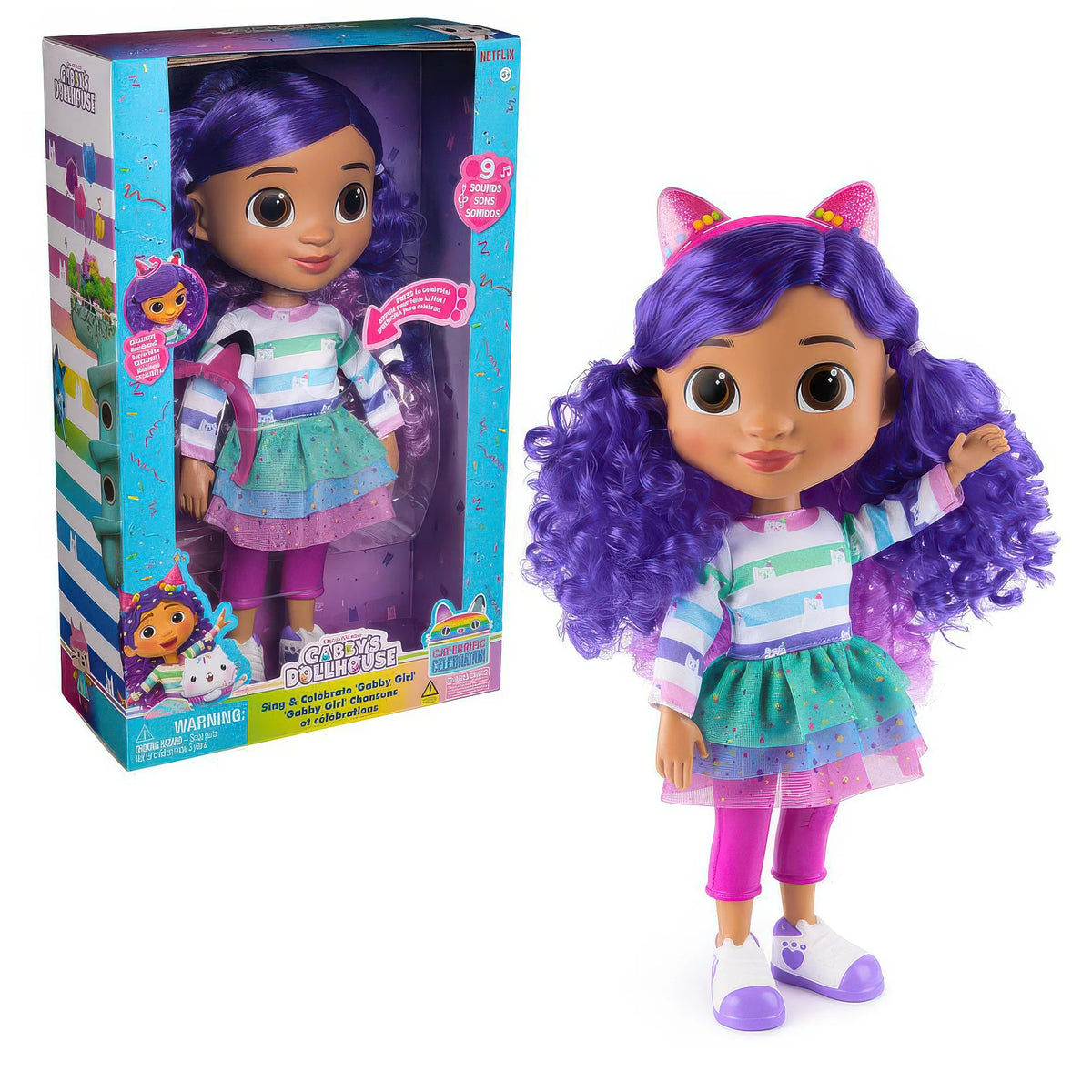 Gabby's Dollhouse Gabby Doll with Sound | Buy Online at ♥️ TOYBOX