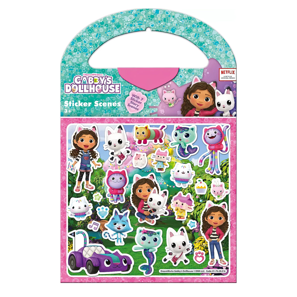 Gabby's Dollhouse Sticker Scene Activity Set – TOYBOX
