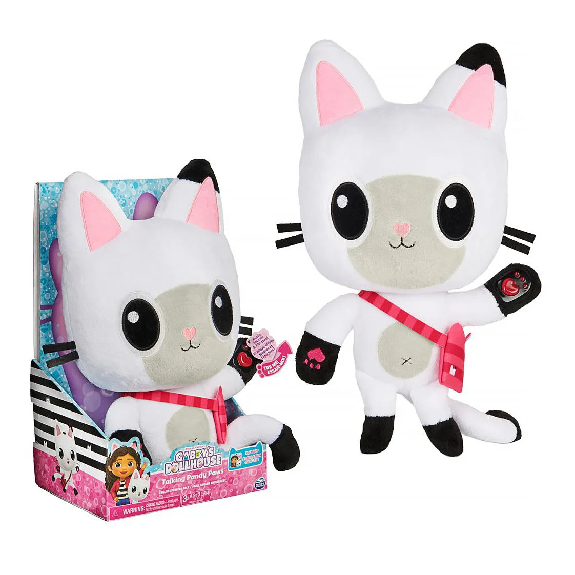 Gabby's Dollhouse Talking Pandy Paws 33cm Plush – TOYBOX