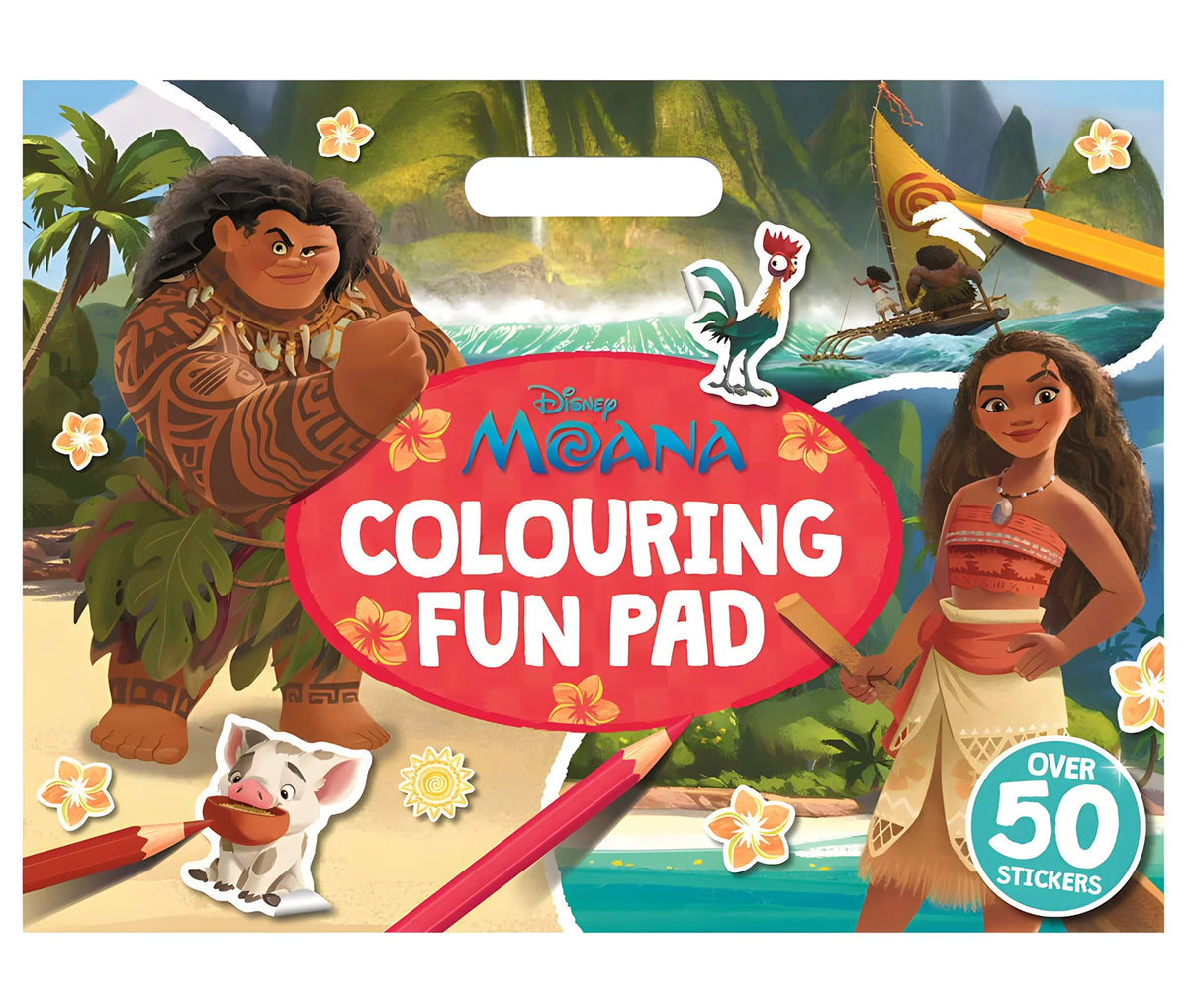 Giant Colour Me Pad Disney Moana | Buy Online at ♥️ TOYBOX