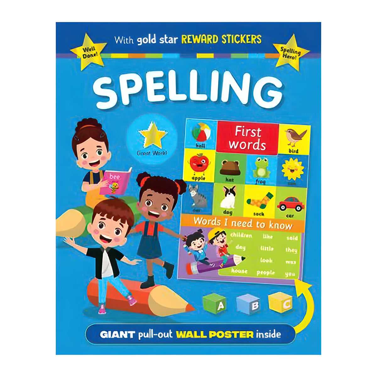 Gold Star Spelling Book | Buy Online at ♥️ TOYBOX