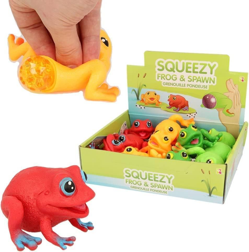 Keycraft Squeezy Frog & Spawn Stress Toy – TOYBOX