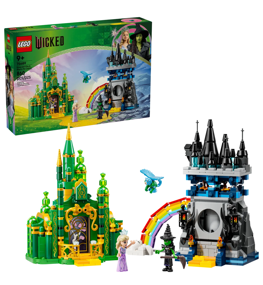 LEGO 75689 Wicked Emerald City & Kiamo Ko Castle | Buy Online at ♥️ TOYBOX