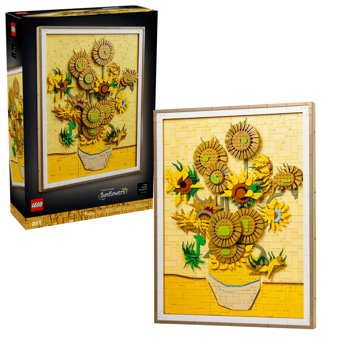 LEGO ART 31215 Vincent van Gogh – Sunflowers – TOYBOX