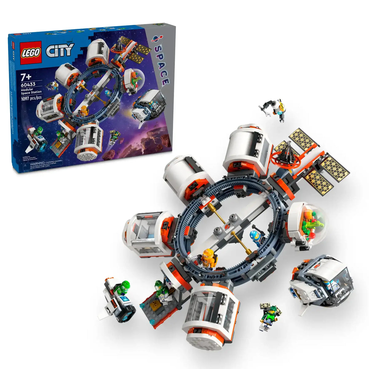Explore Limitless Adventures with LEGO CITY 60433 Modular Space Station ...