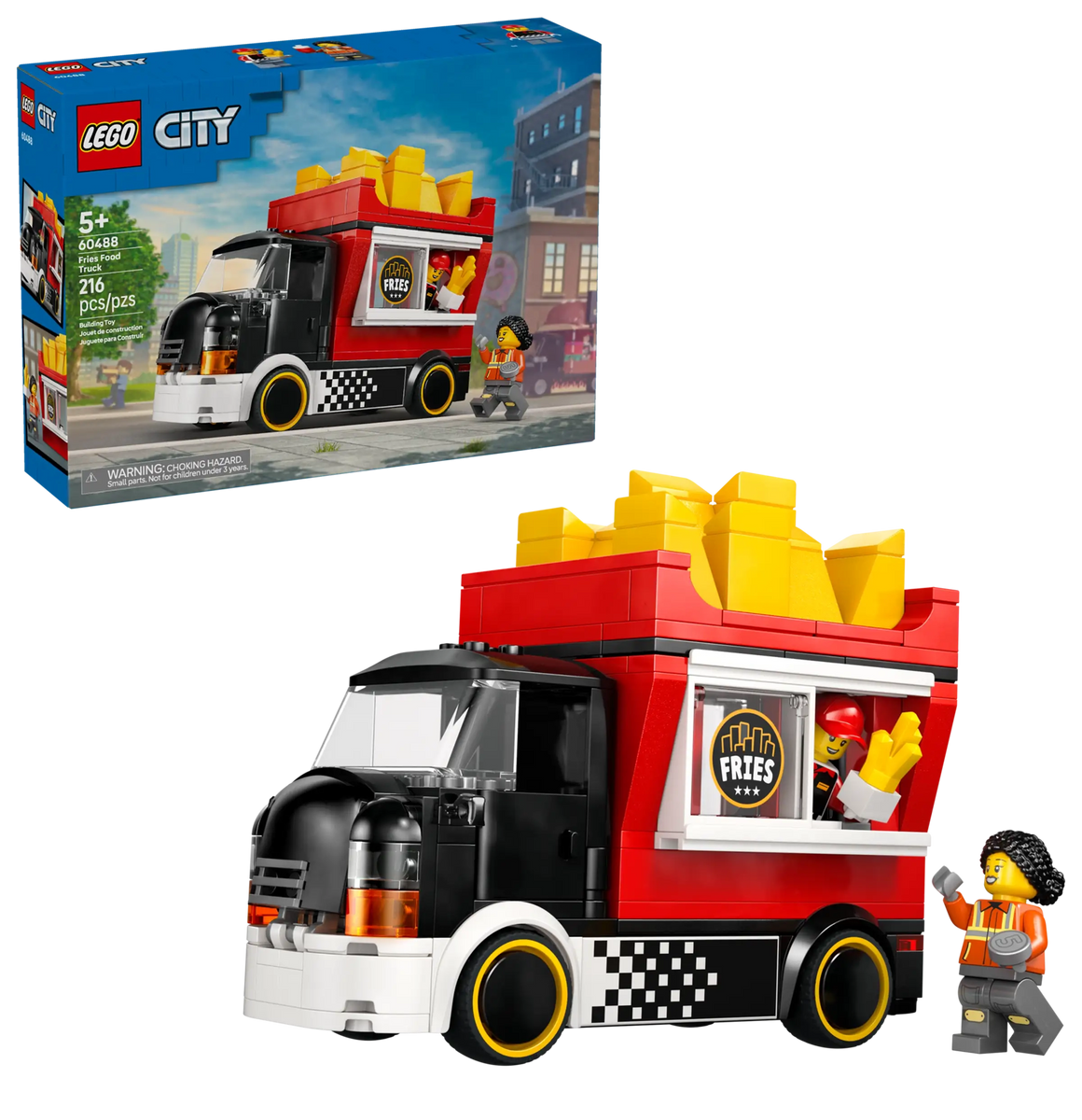 LEGO CITY 60488 Fries Food Truck | Buy Online at ♥️ TOYBOX