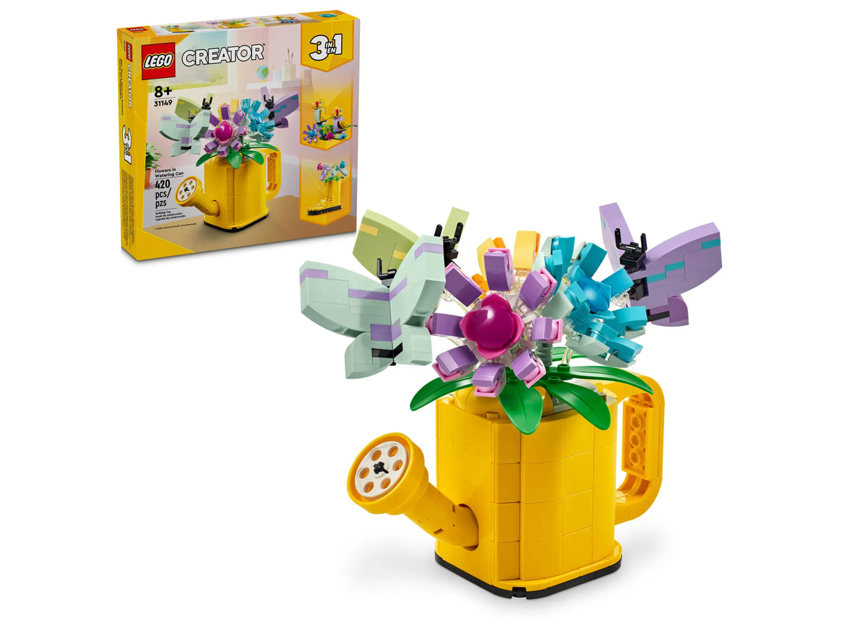 LEGO CREATOR 31149: Build Blooms with Flowers in Watering Can Set – TOYBOX