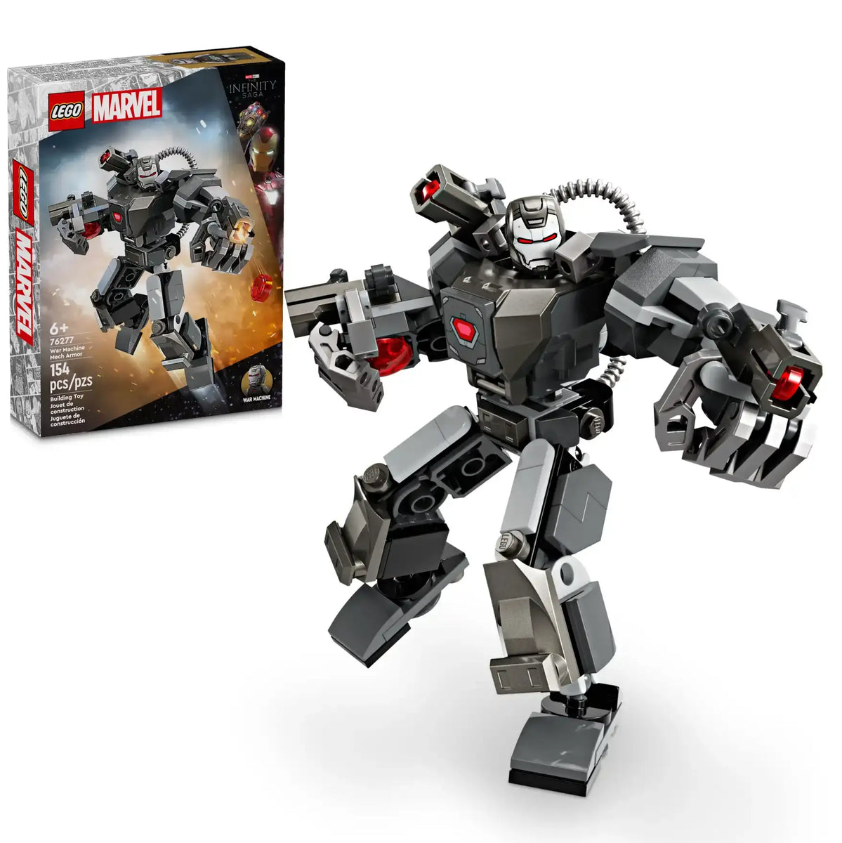 LEGO MARVEL 76277 War Machine Mech Armor - Build Excitement! – TOYBOX