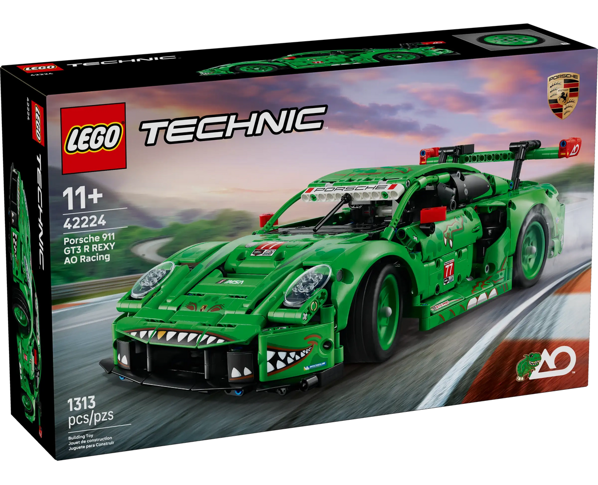 LEGO TECHNIC 42224 Porsche 911 GT3 R REXY AO Racing Car ♥️ TOYBOX