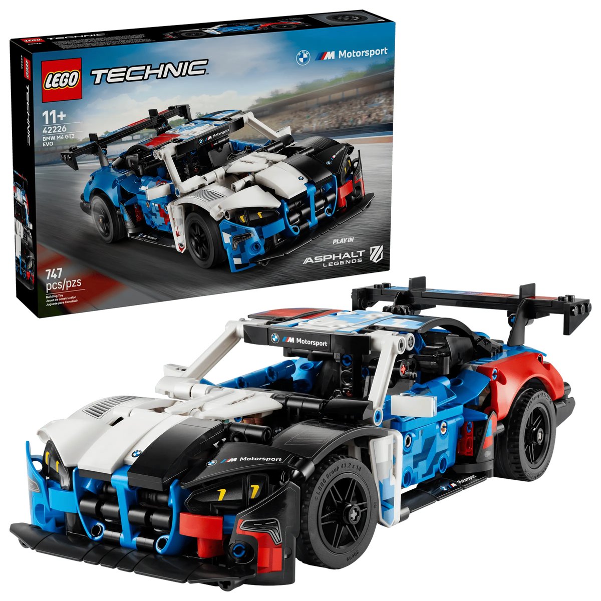 LEGO TECHNIC 42226 BMW M4 GT3 EVO Race Car – TOYBOX
