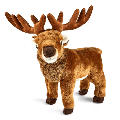 LIVING NATURE Red Deer Stag 25cm Plush – TOYBOX