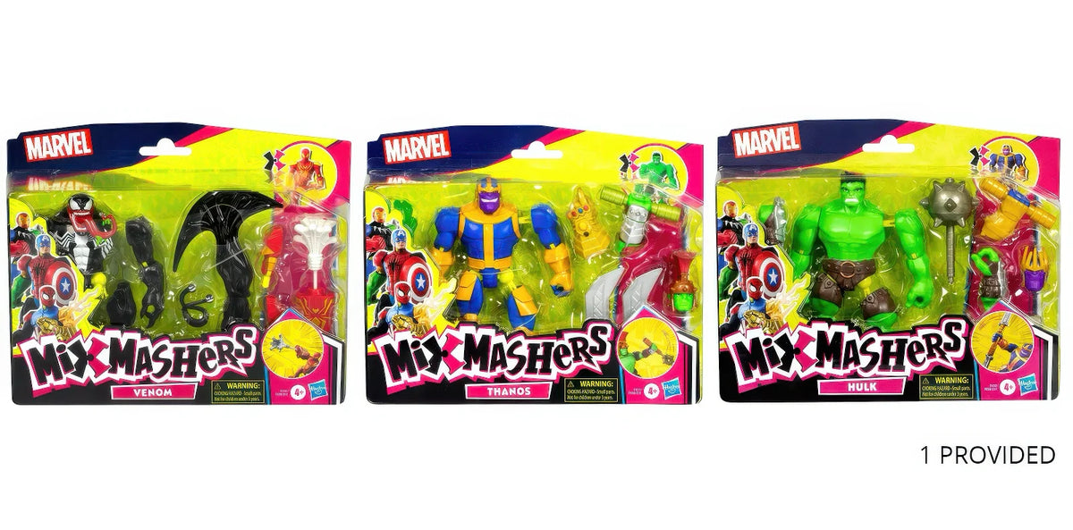 Marvel Avengers Mixmashers Deluxe Action Figures - Assorted – TOYBOX