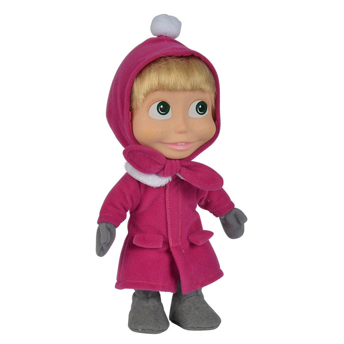 Masha and the Bear Soft Pop Winter Doll 23cm | Buy Online at ♥️ TOYBOX