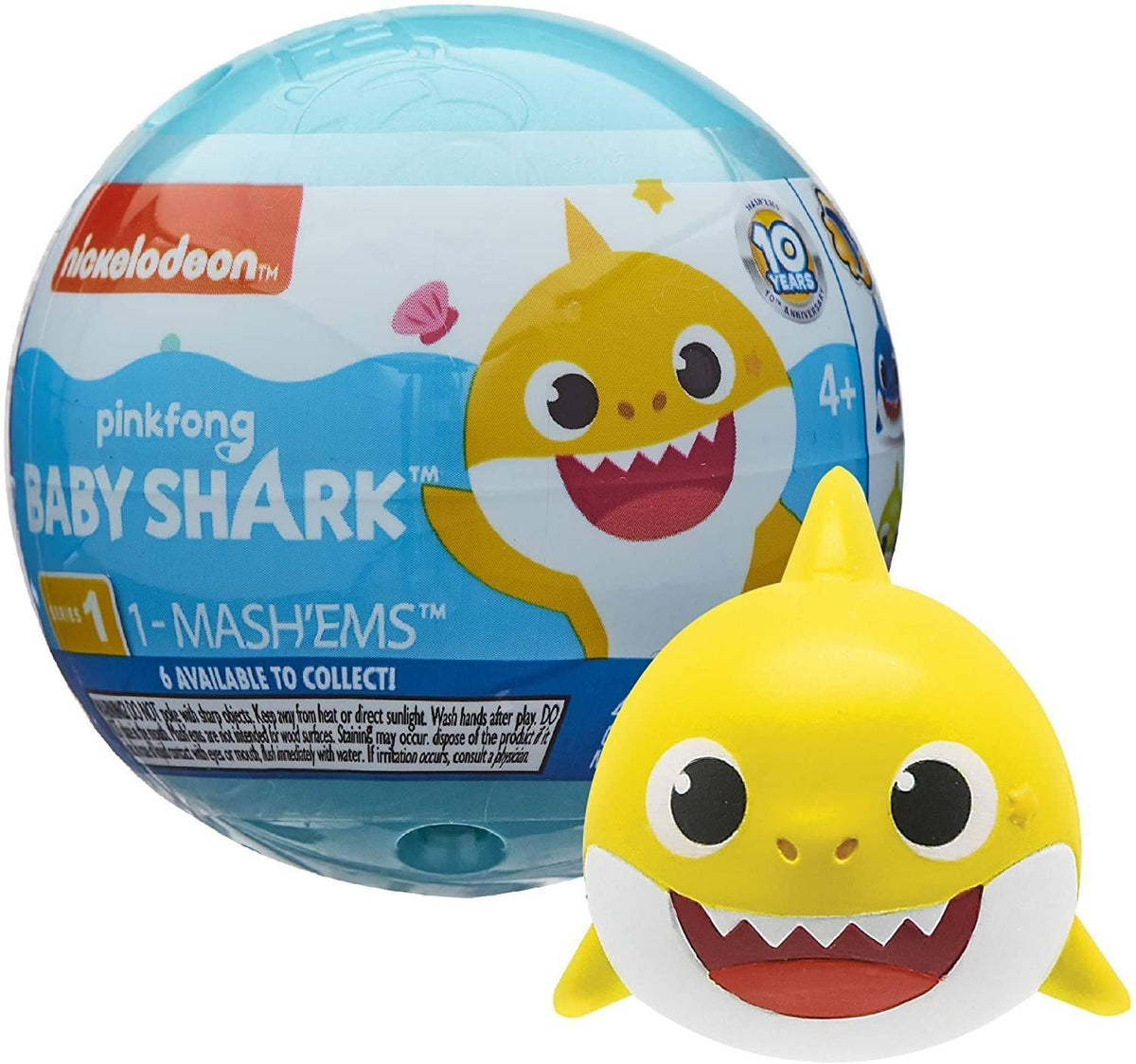 Mashems Baby Shark Sphere Capsule - Assorted | Buy Online at ♥️ TOYBOX