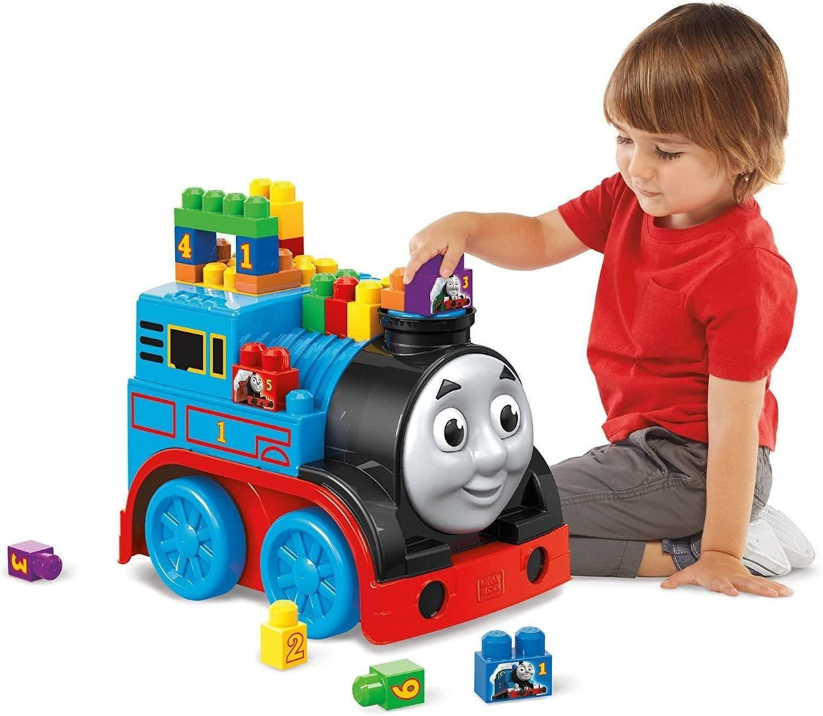 Mega Bloks FFD63 Thomas & Friends Build & Go Thomas – TOYBOX