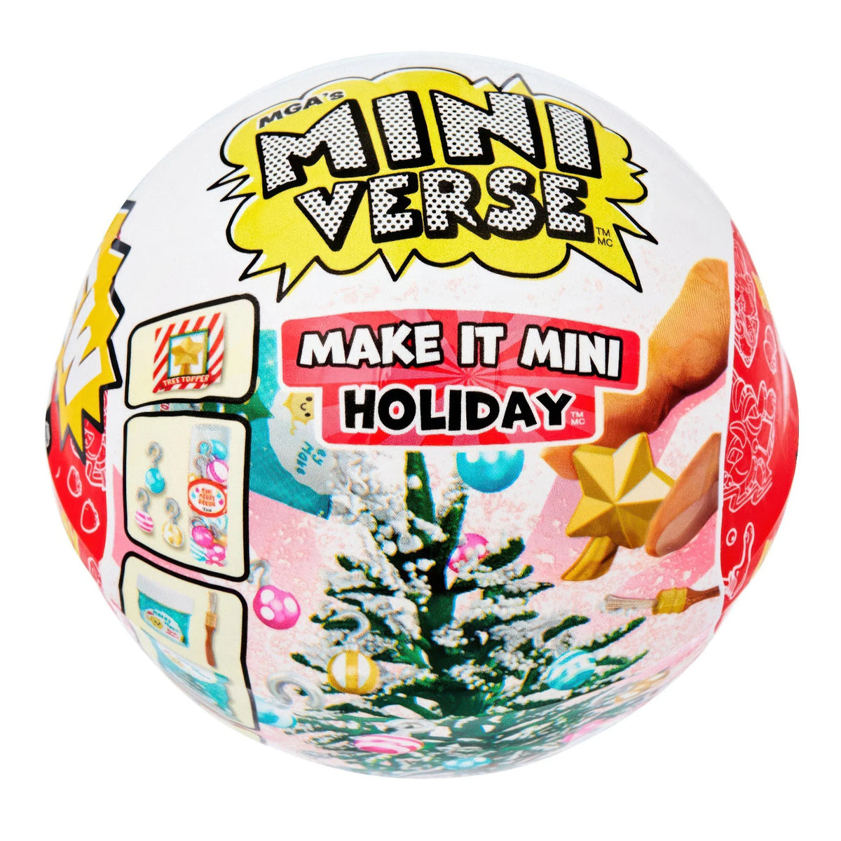 Mga's Miniverse Make It Mini Holiday Movie Surprise Capsule - Assorted ...