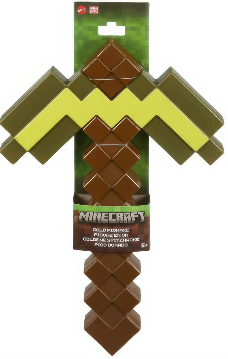 Minecraft Gold Pickaxe – TOYBOX