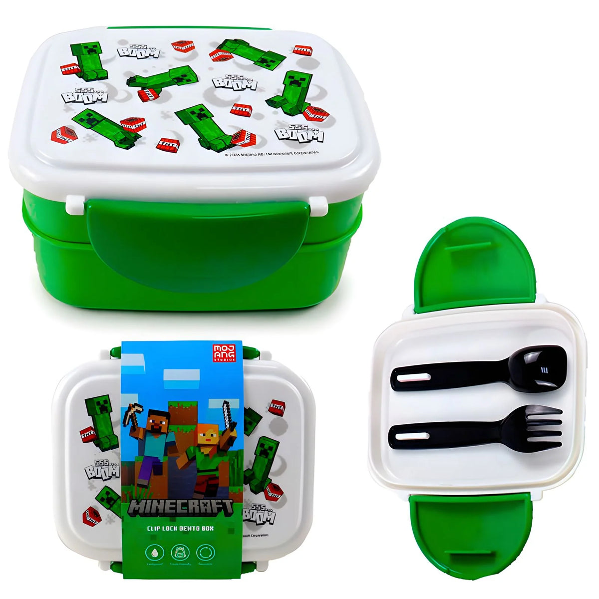 Minecraft TNT Lunch Box and Cutlery Set | Buy Online at ♥️ TOYBOX