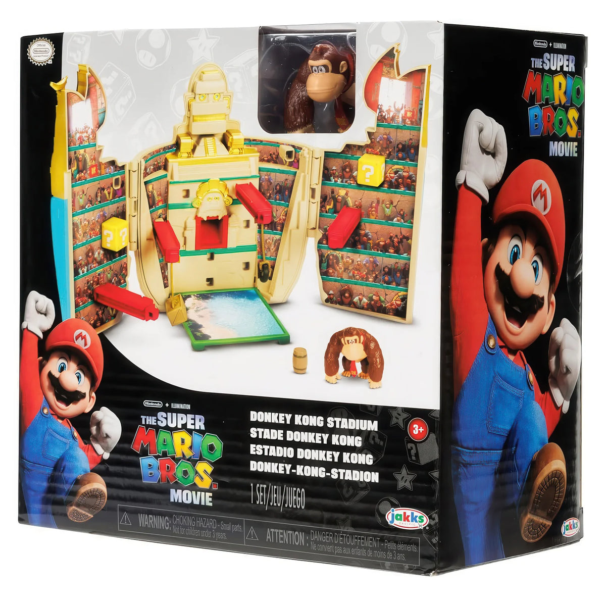 Nintendo The Super Mario Bros. Movie Donkey Kong Stadium Playset | Buy ...